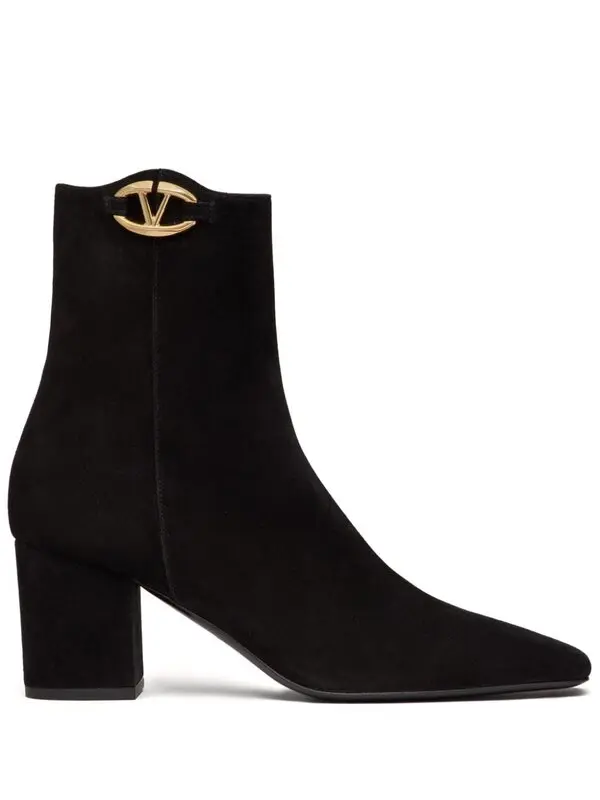 Valentino Garavani 70mm Vlogo The Bold Edition Ankle Boots