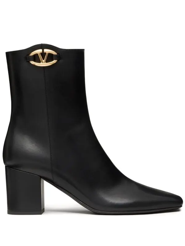 Valentino Garavani 70mm Vlogo The Bold Edition Ankle Boots