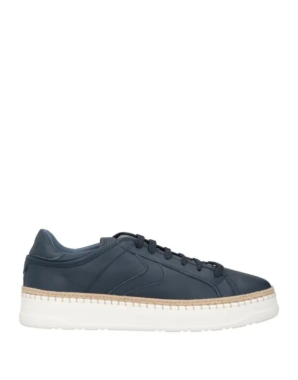 VOILE BLANCHE Pebbled-leather Low-top Sneakers