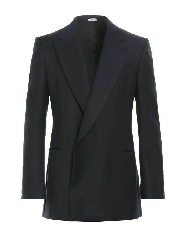 Alexander McQueen Blazer Size Wool, Mohair Wool - Navy
