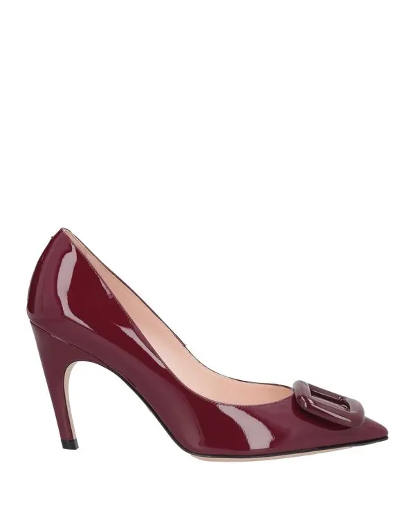 ROGER VIVIER Patent Leather Embellished Pumps