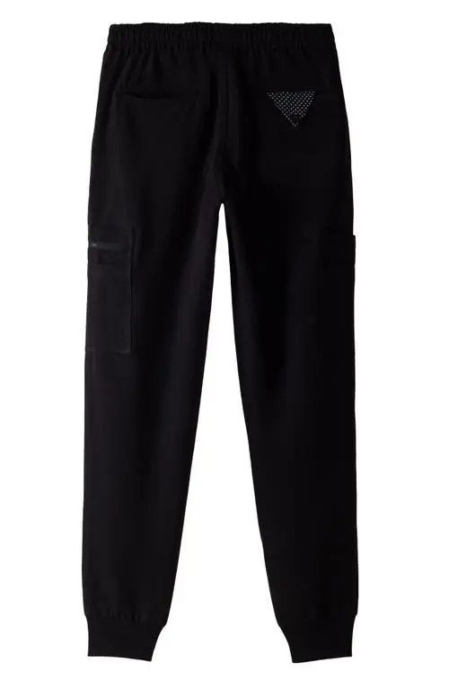 MEMBERS ONLY London Jogger Scrub Pants - Black