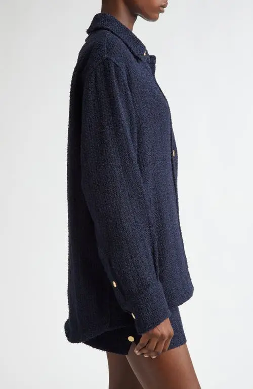 Thom Browne Tweed Shirt Jacket