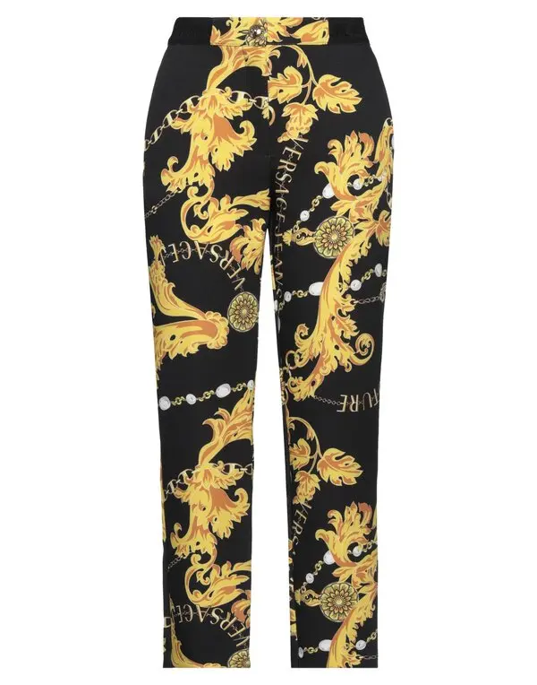 Versace Printed Straight-leg Trousers