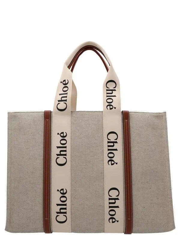 Chloé Woody Medium Shopper Tote