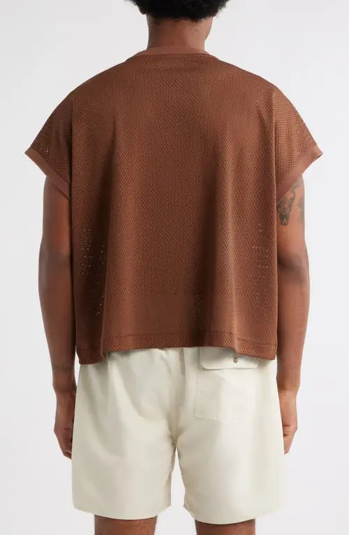 ELWOOD Logo Mesh Graphic T-shirt