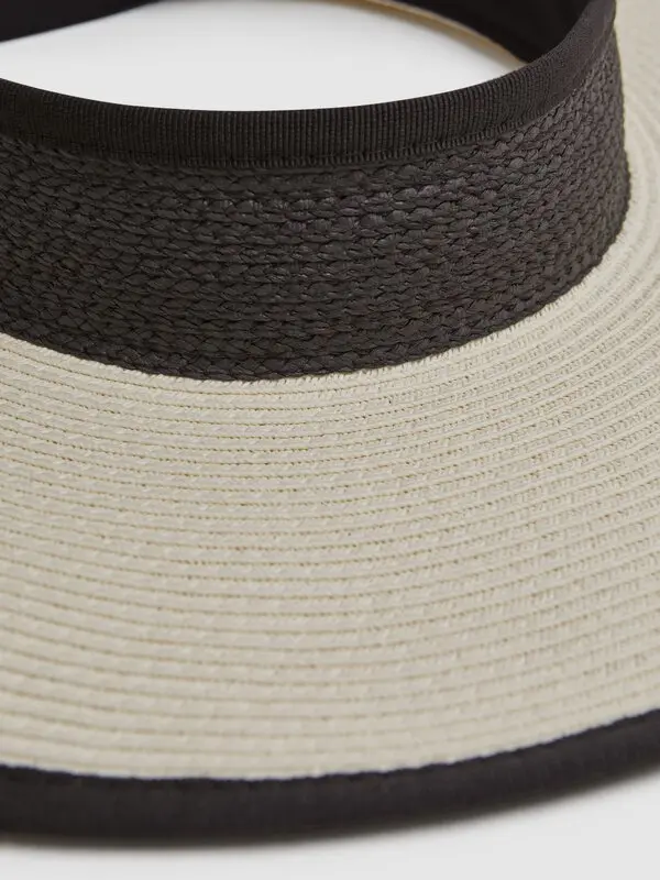 REISS Kylie Oversized Visor