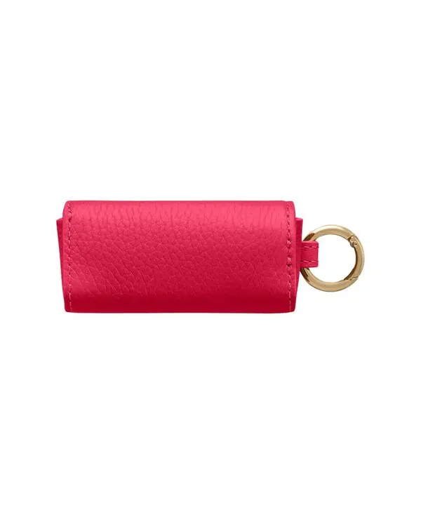MAISON DE SABRE Leather Lipstick Charm - Fuchsia Lavender