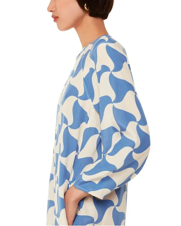 Whistles Printed Midi Dress