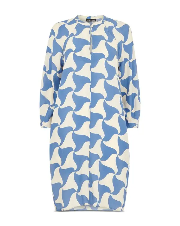 Whistles Printed Midi Dress