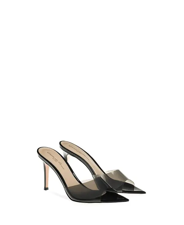 GIANVITO ROSSI Elle 85 Mules - Black