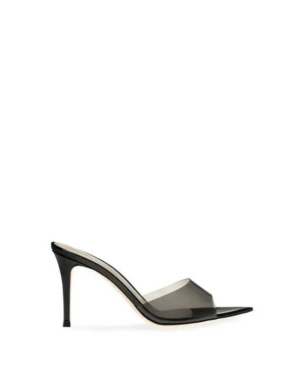 GIANVITO ROSSI Elle 85 Mules - Black