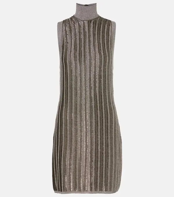 TOM FORD Wool-blend Minidress