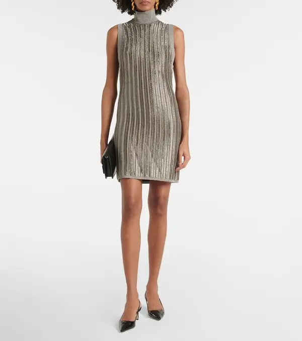 TOM FORD Wool-blend Minidress