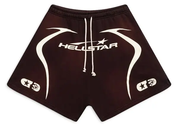 HELLSTAR Warm Up Shorts - Brown