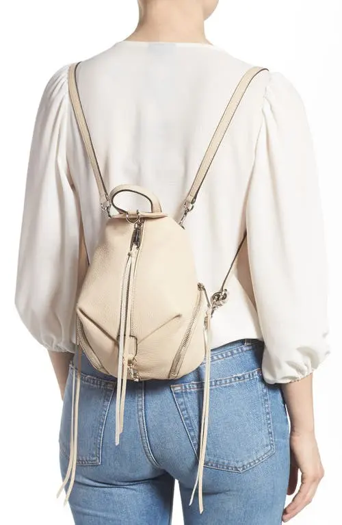 Rebecca Minkoff Mini Julian Pebbled Leather Convertible  display picture 3