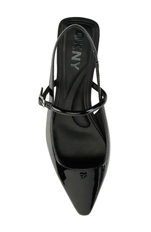 Dkny Cairo Slingback Flat - Black