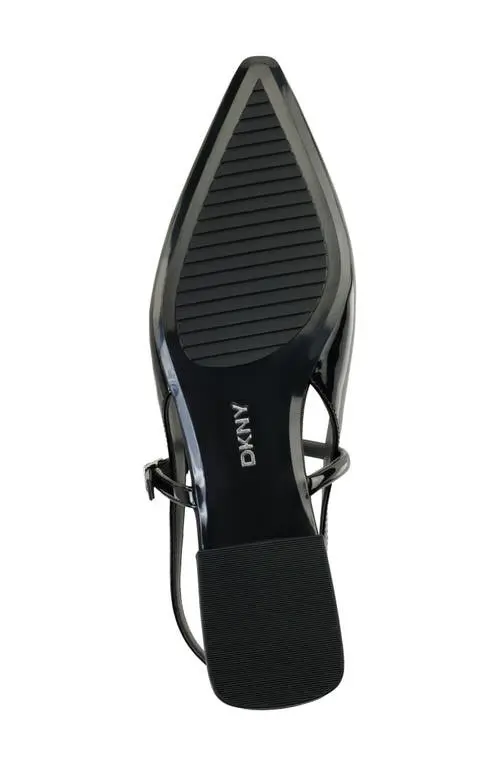 Dkny Cairo Slingback Flat - Black