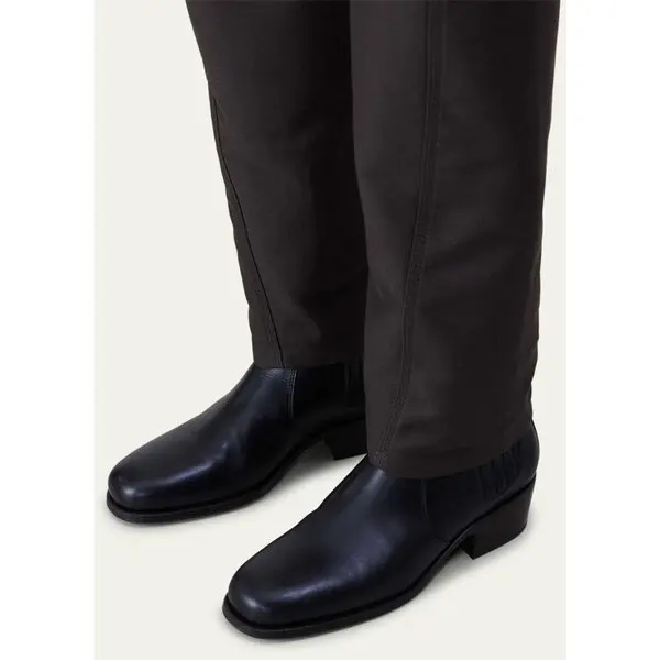 LEMAIRE Calfskin Chelsea Ankle Boots