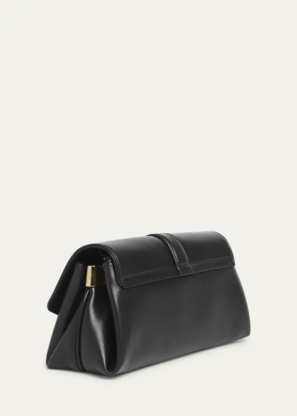 FERRAGAMO F-show Small Flap Shoulder Bag - Nero