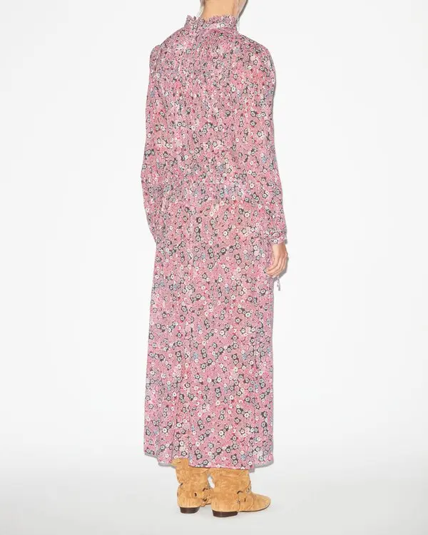 MARANT ETOILE Dalida Printed Cotton Voile Dress