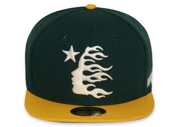 Hellstar Baseball Fitted Hat - Green | Editorialist