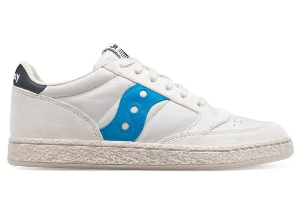 Saucony Courtin Lace-up Sneakers - White/royal