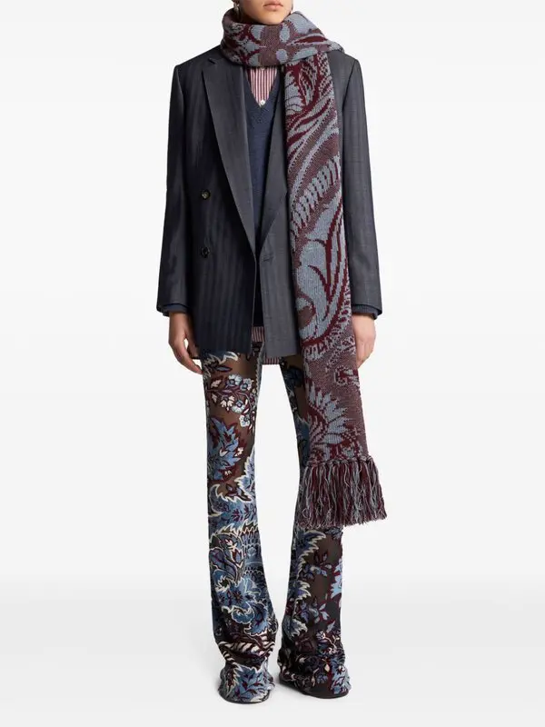Etro Wool Double-breasted Jacket