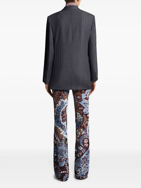 Etro Wool Double-breasted Jacket