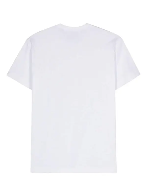Play Comme Des Garcon Crew-neck T-shirt - White