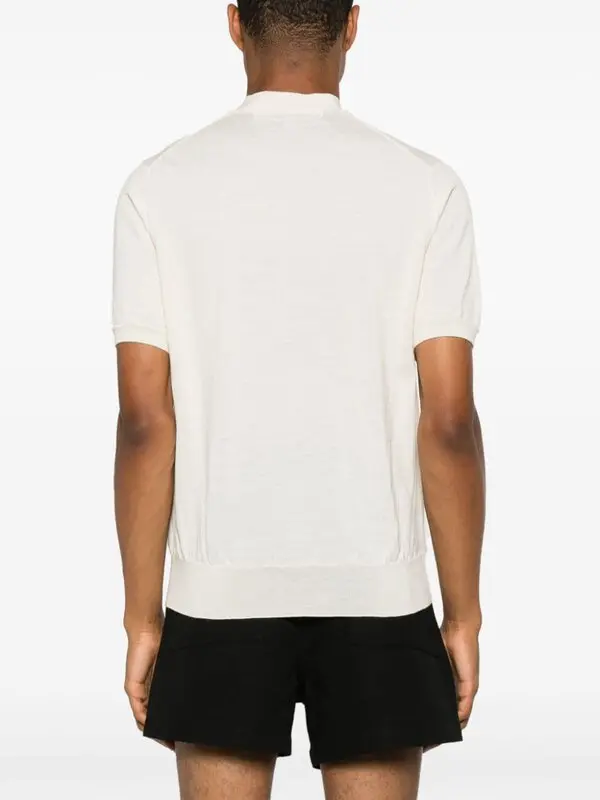 Play Comme Des Garcon Heart-patch Wool Cardigan - White