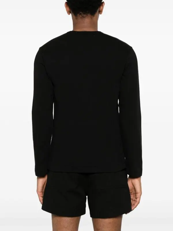 Play Comme Des Garcon Heart Patch T-shirt - Black