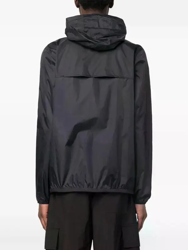 Play Comme Des Garcon K-way Claude Hooded Jacket - Black