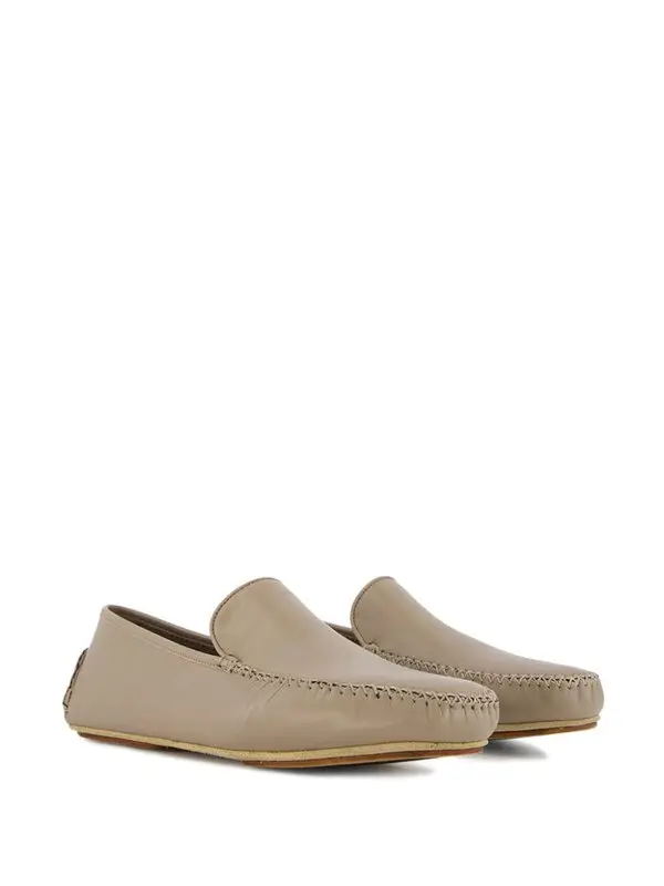 Manolo Blahnik Mayfair Leather Loafers