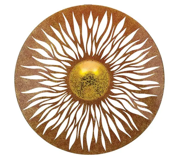 REGAL ART & GIFT Sun Solar Wall Decor - One-color