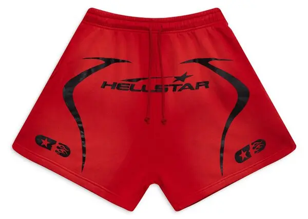 HELLSTAR Warm Up Shorts - Red