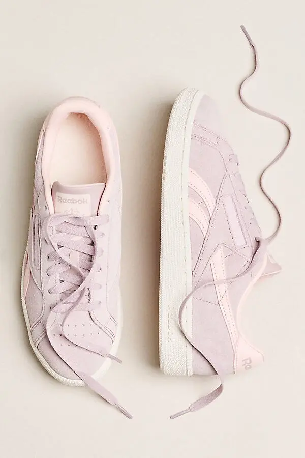 REEBOK Club C Grounds Sneakers - Muted Mauve/pure Pink/chalk