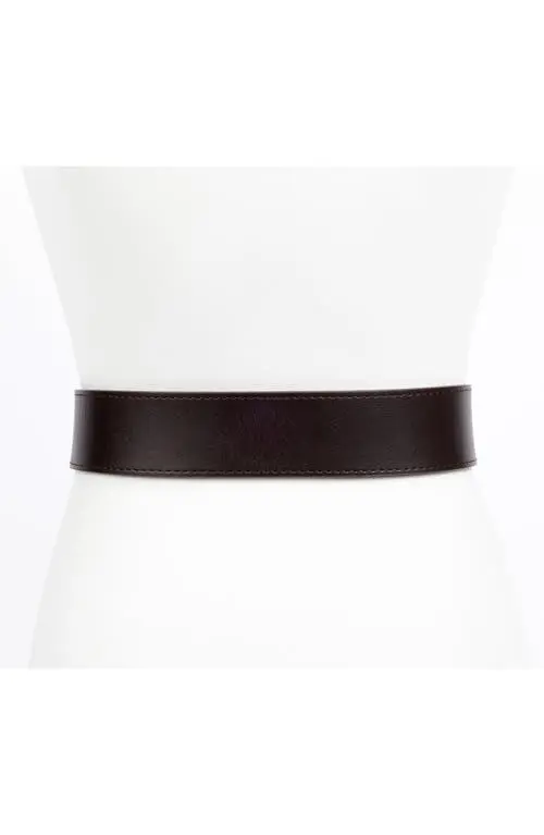Michael Kors Leather Belt - Chocolate