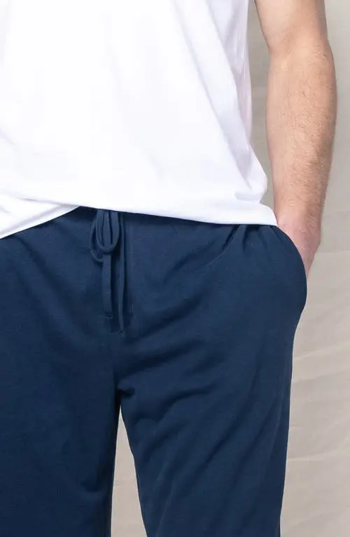 PETITE PLUME Pima Cotton Shorts - Navy