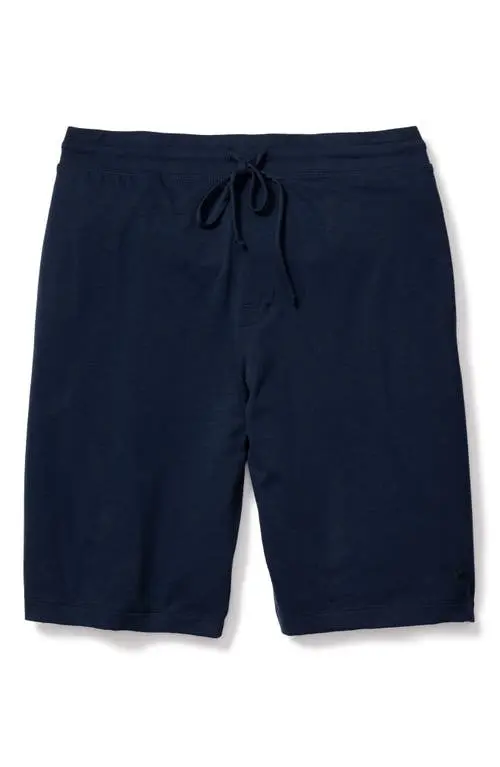 PETITE PLUME Pima Cotton Shorts - Navy