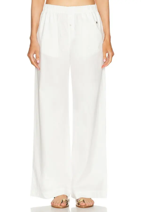 Eterne Lounge Pant - White