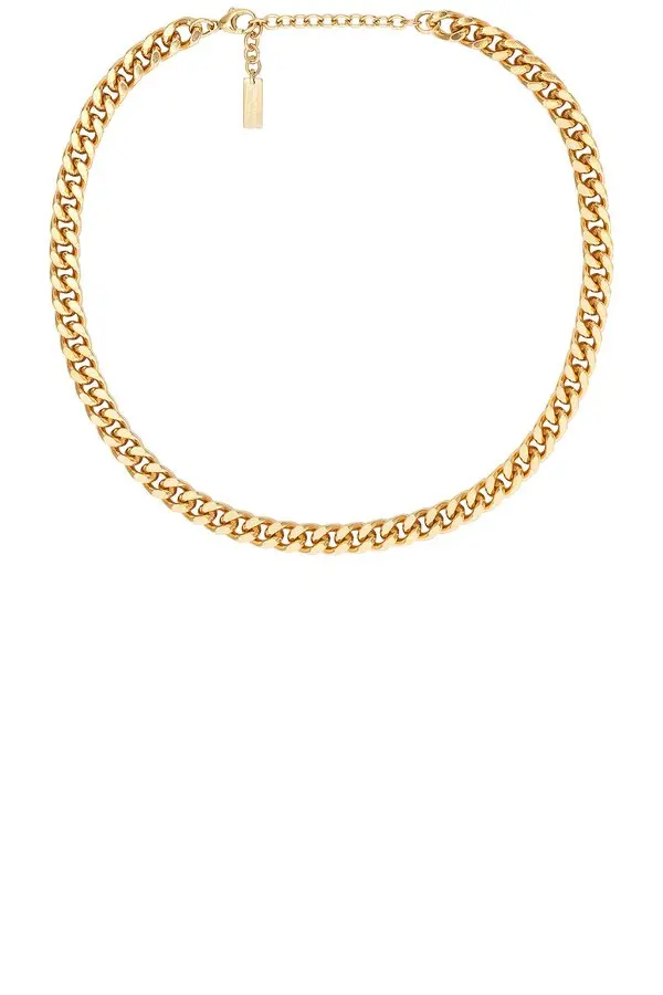 Saint Laurent Court Necklace - Or Laiton