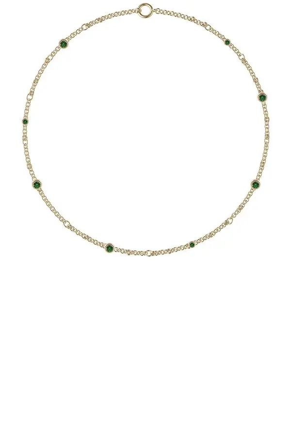 SPINELLI KILCOLLIN Gravity Estrella Emerald Necklace - 18k Yellow Gold & Emerald