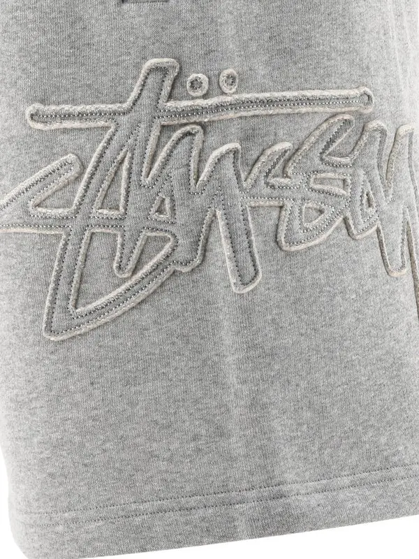 StüSsy Fleece Shorts - Grey | Editorialist