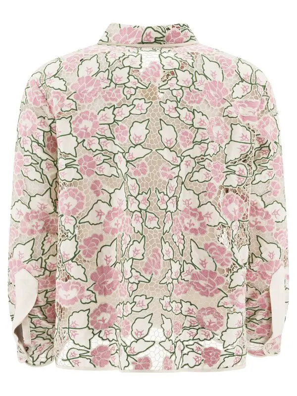 BODE Peony Lace' Shirt