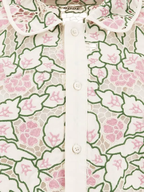 BODE Peony Lace' Shirt