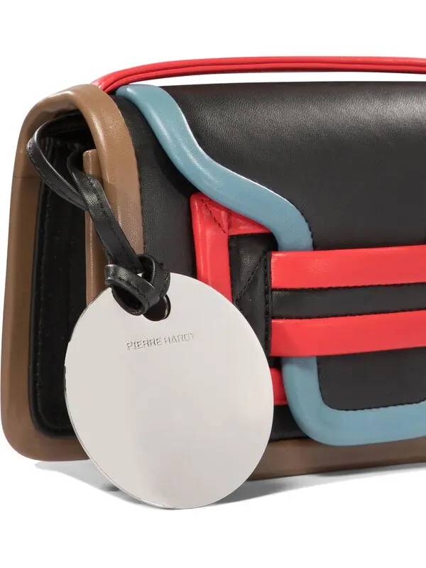 Pierre Hardy Alpha Leather Shoulder Bag