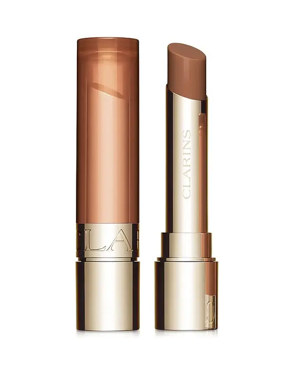 Clarins Hydrating Peptide & Plumping Lip Oil Balm - Almond (nude Brown)