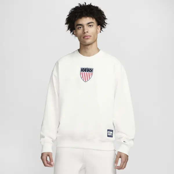 Nike Team Usa Solo Swoosh Crew-neck Sweatshirt