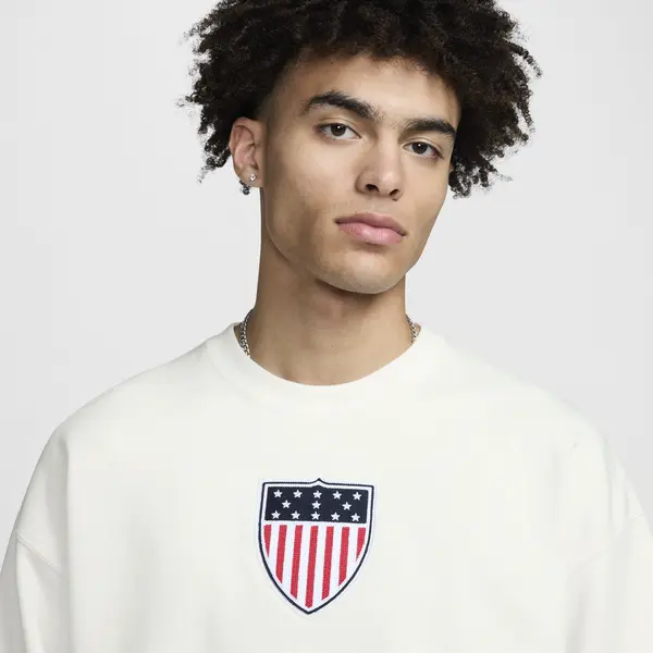 Nike Team Usa Solo Swoosh Crew-neck Sweatshirt